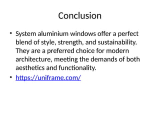 System_Aluminium_Windows.pptx___________ | PPTX