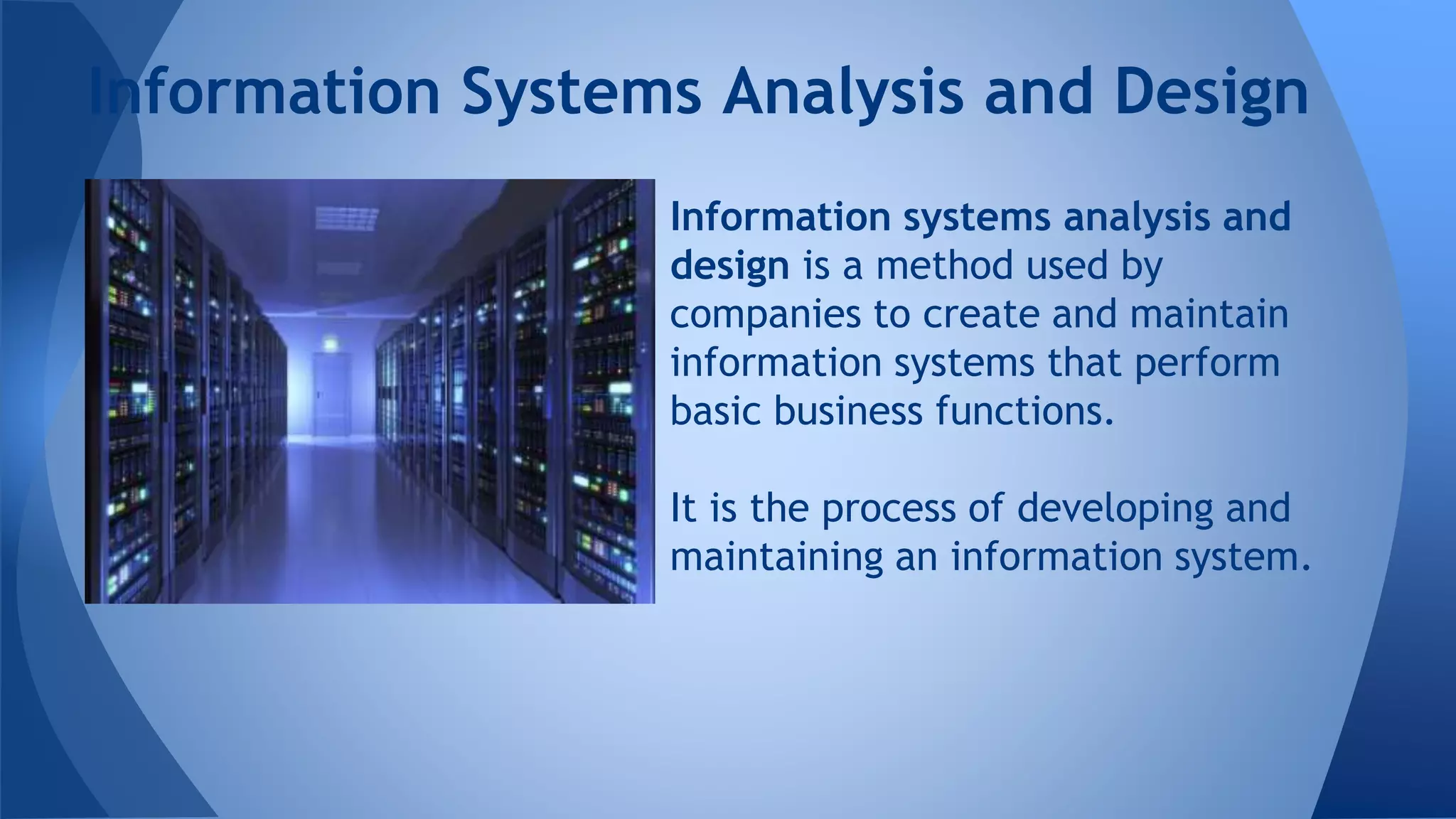 System Analysis and Design | PPTX