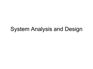 System Analysis and Design, (Assignment) | PDF | Operating Systems | Computer Software and ...
