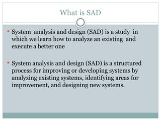 System Analysis and Design.pptx DFD'S data flow | PPTX