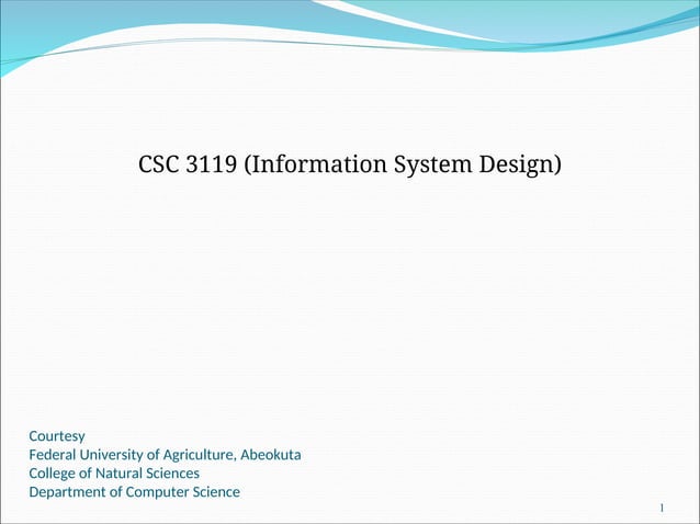 Information System Analysis and Design.ppt