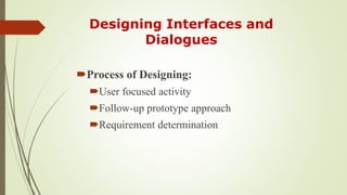 System analysis and design logical design | PPTX