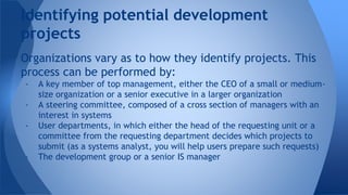 System analysis and design Part2 | PPTX