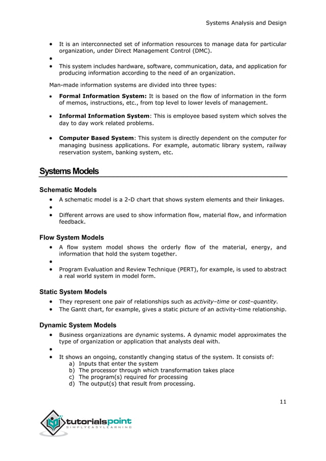 System analysis and_design_tutorial | PDF