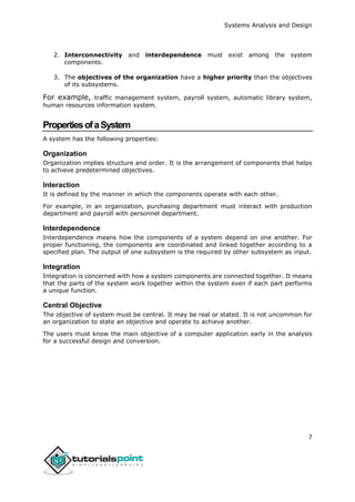 System analysis and_design_tutorial | PDF
