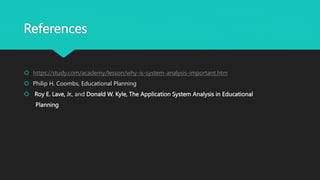 System Analysis as Tool in Educational Planning.pptx