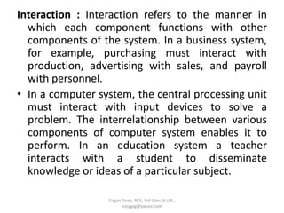 System Analysis & Design - I | PPSX