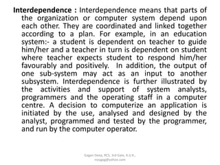System Analysis & Design - I | PPSX | Computing | Technology & Computing