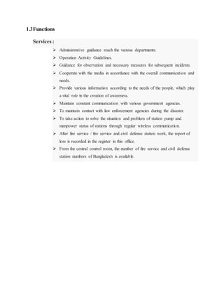 System analysis design of Fire Service & Civil Defence | DOCX