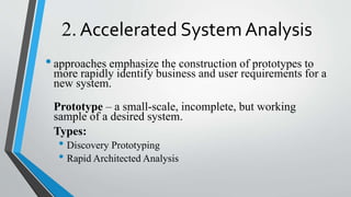 System Analysis Methods | PPTX