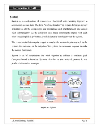 Introduction to System analysis part1 | PDF