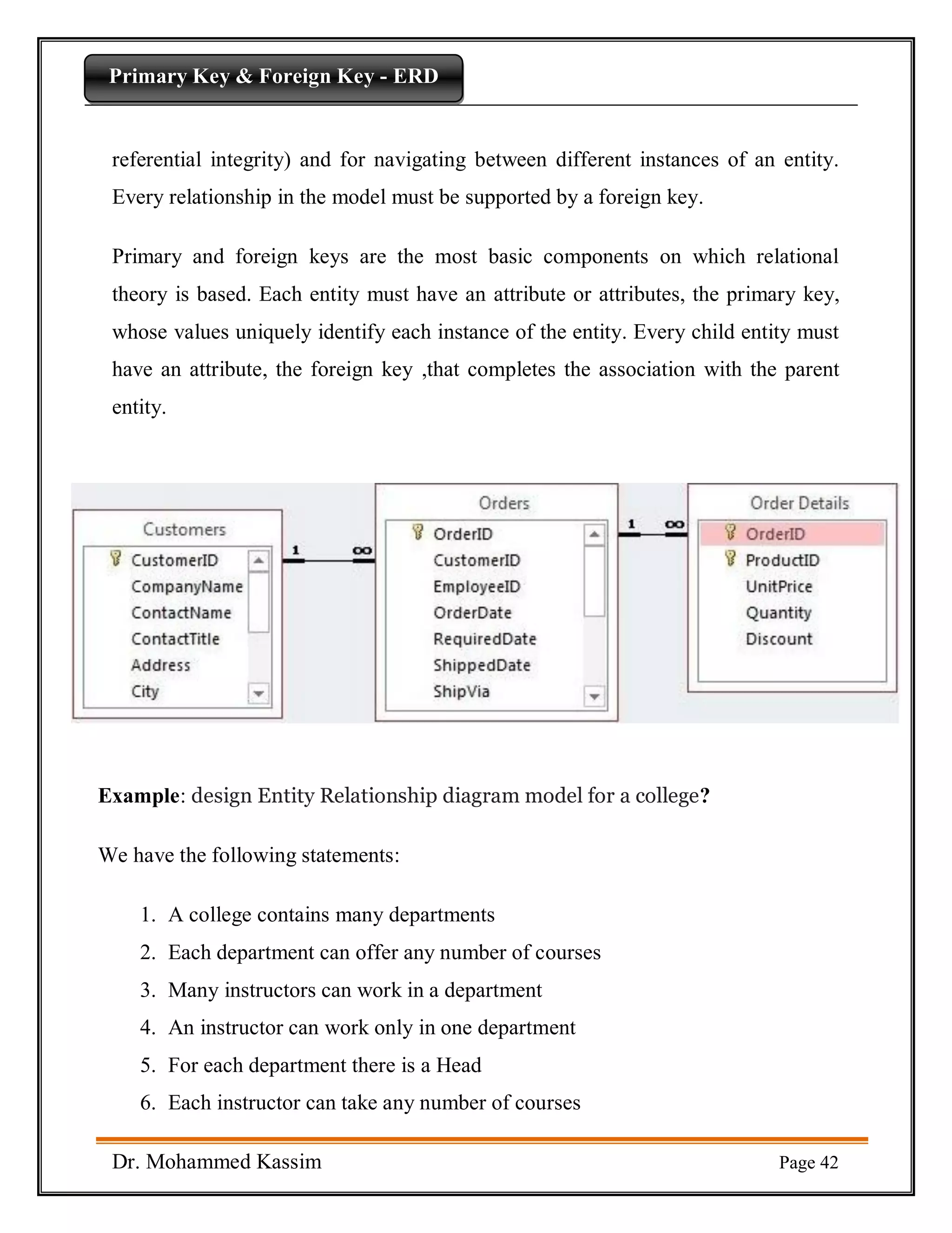 Primary Key & Foreign Key part10 | PDF