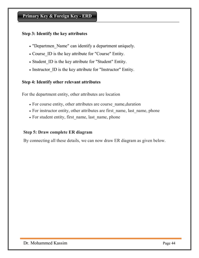 Primary Key & Foreign Key part10 | PDF