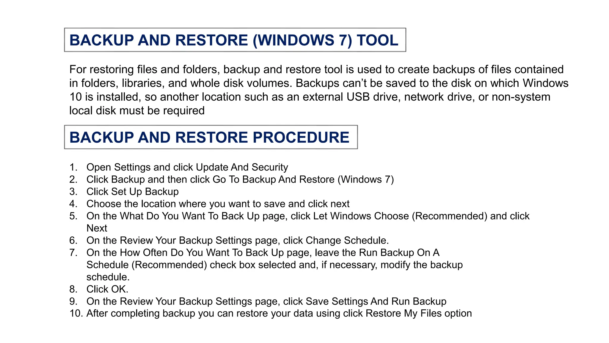 System and Data recovery in modern technology | PPT