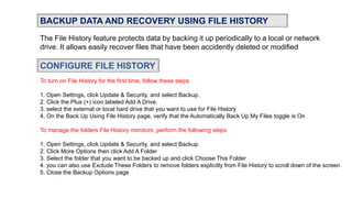 System and Data recovery in modern technology | PPT