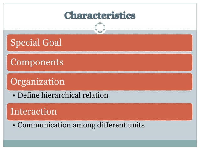 System and its characteristics bcom 2sem | PPT
