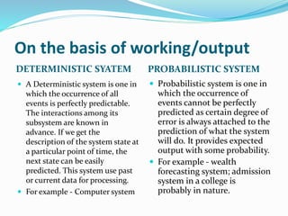 System and its types | PPTX