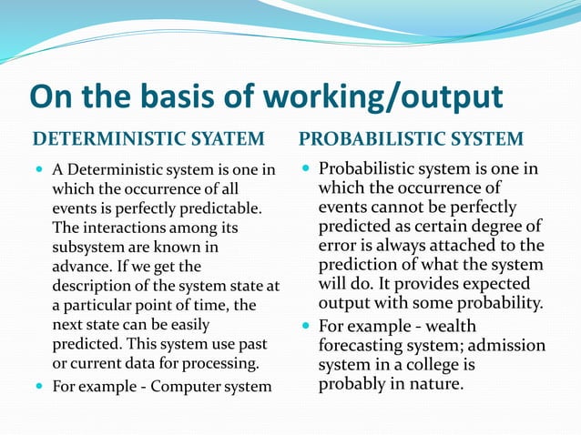 System and its types | PPTX | Operating Systems | Computer Software and ...