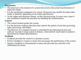System and its types | PPTX