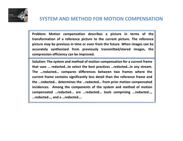 System and method for motion compensation | PPT