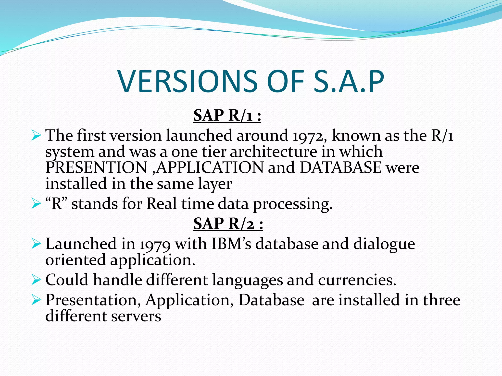 System application products | PPT