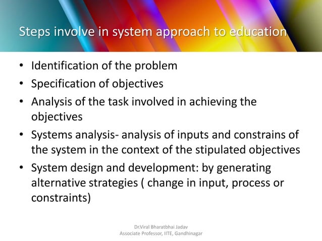 System approach | PPT