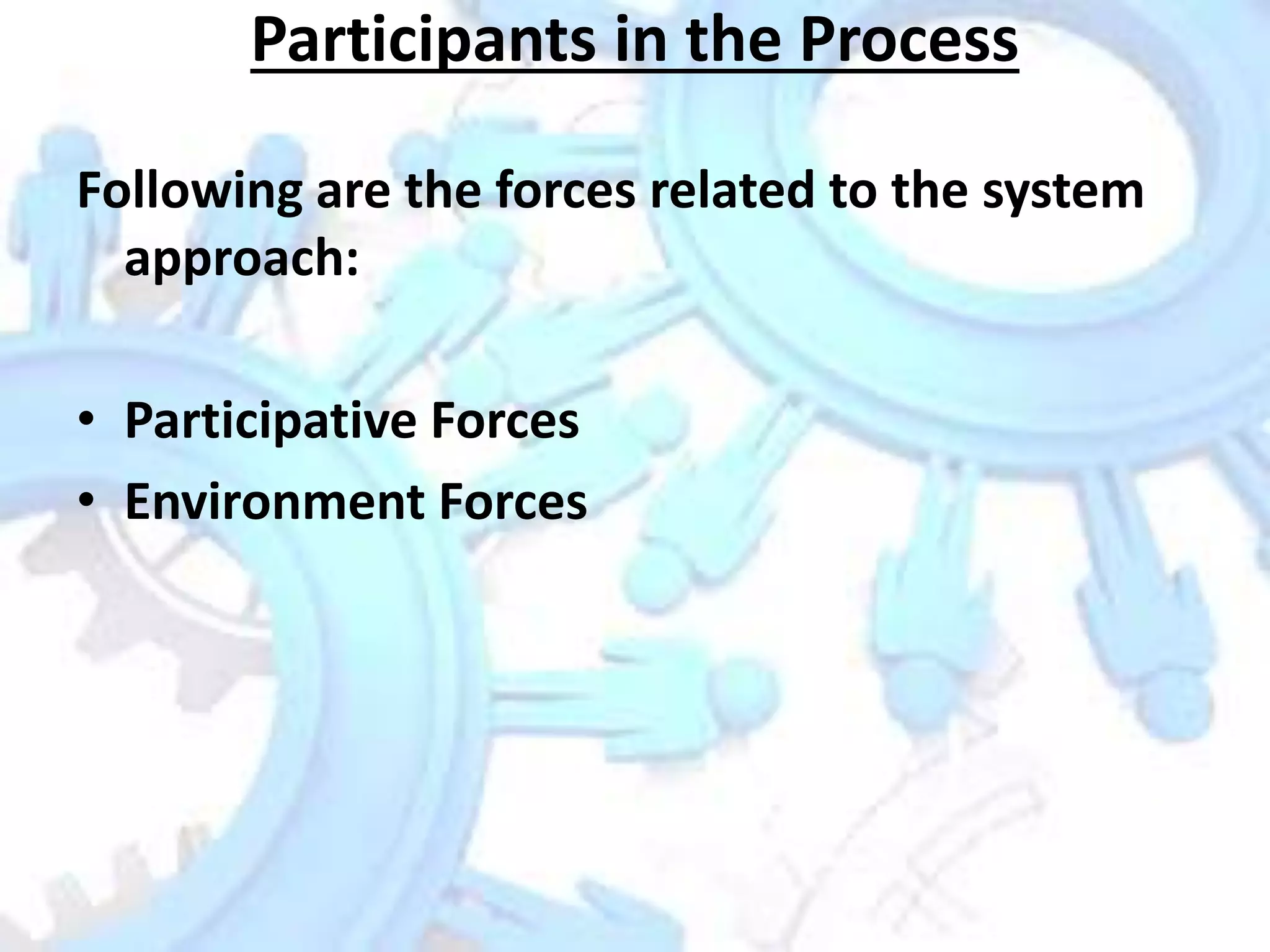 System approach actors | PPTX