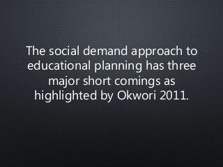 System approach to educational planning | PPTX