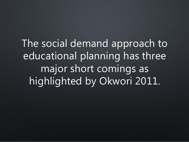 System Approach To Educational Planning Pptx