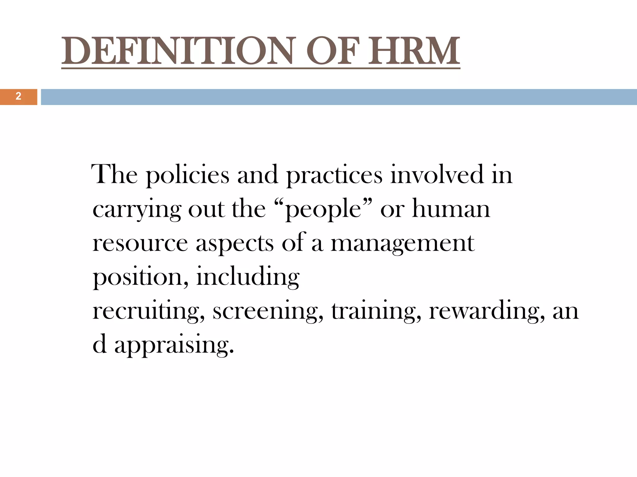 System approach to hrm | PPTX