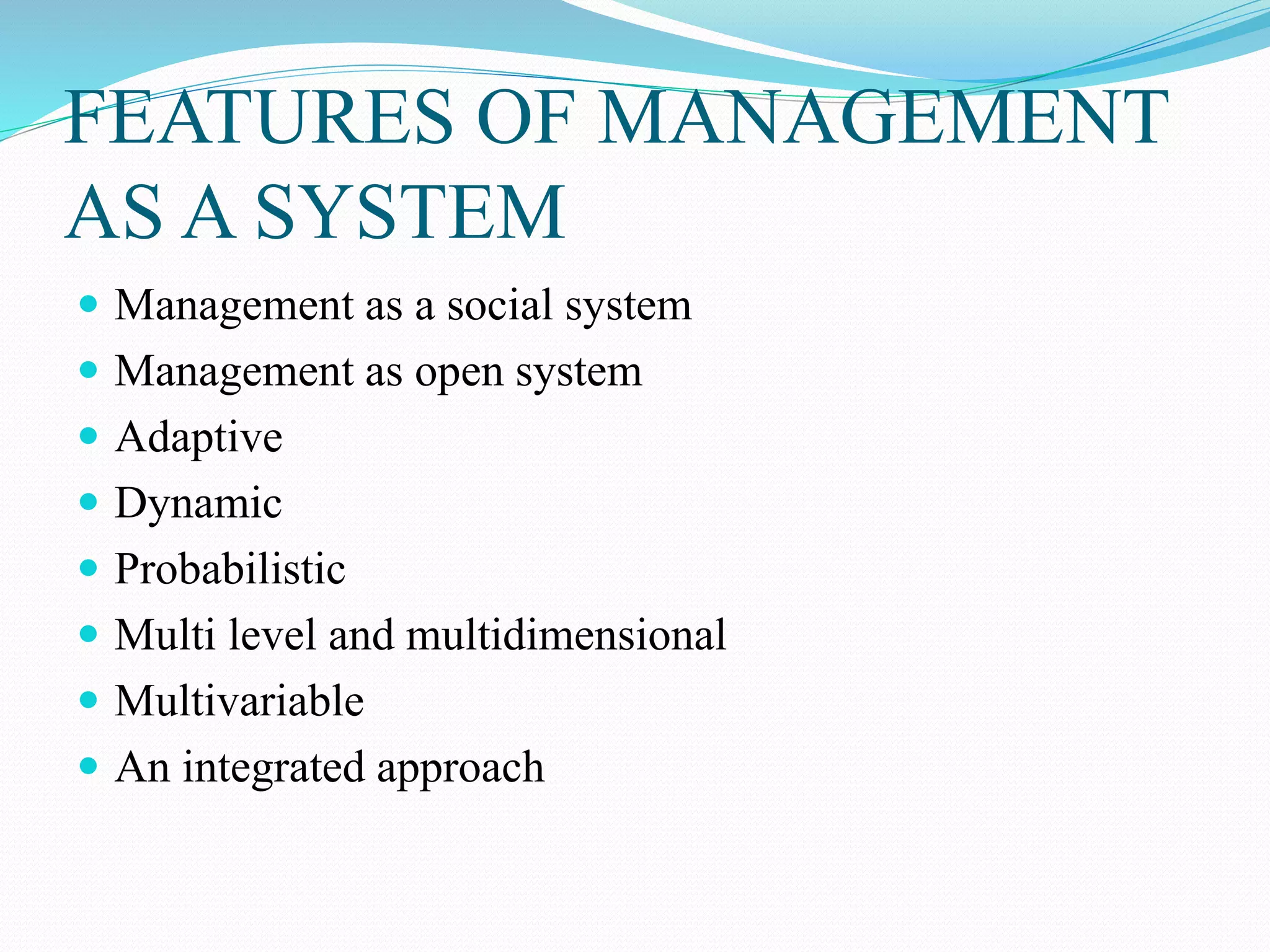 System approach to management 2 | PPTX
