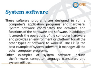 System and application software in computer.pptx