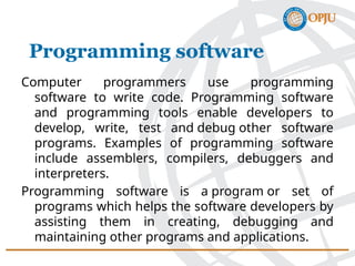 System and application software in computer.pptx