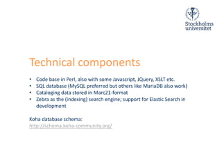 Koha System Architecture | PPTX