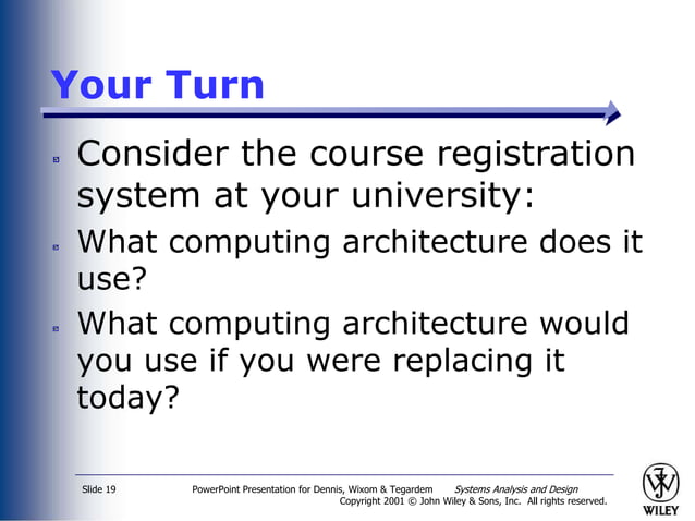 system architecture.ppt | Operating Systems | Computer Software and Applications