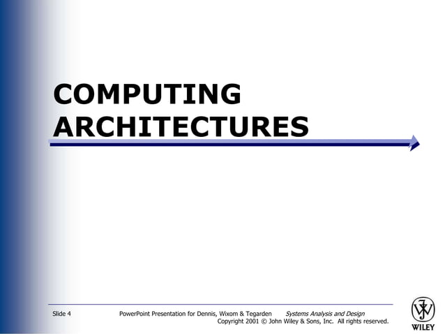system architecture.ppt | Operating Systems | Computer Software and Applications