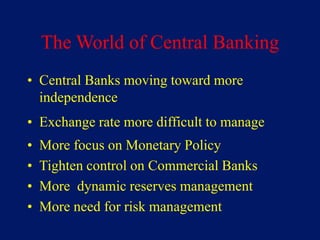 System architecture for central banks | PDF