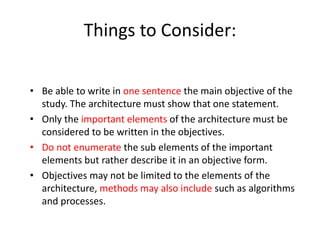 System architecture infosheet | PPTX