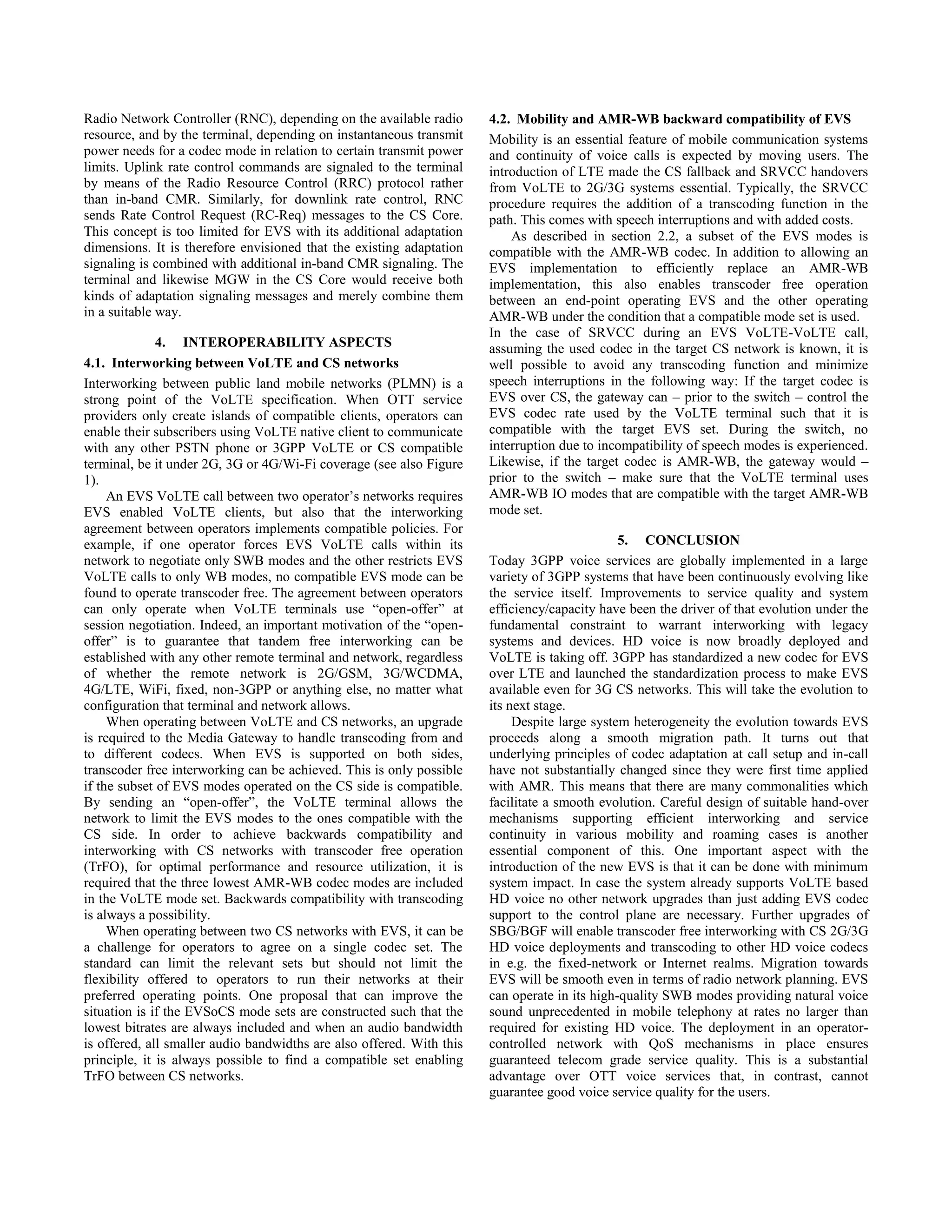 System aspects of the 3GPP evolution towards enhanced voice services | PDF