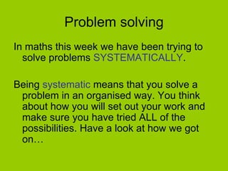 Systematic | PPT