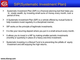 Systematic investment-plan | PPT