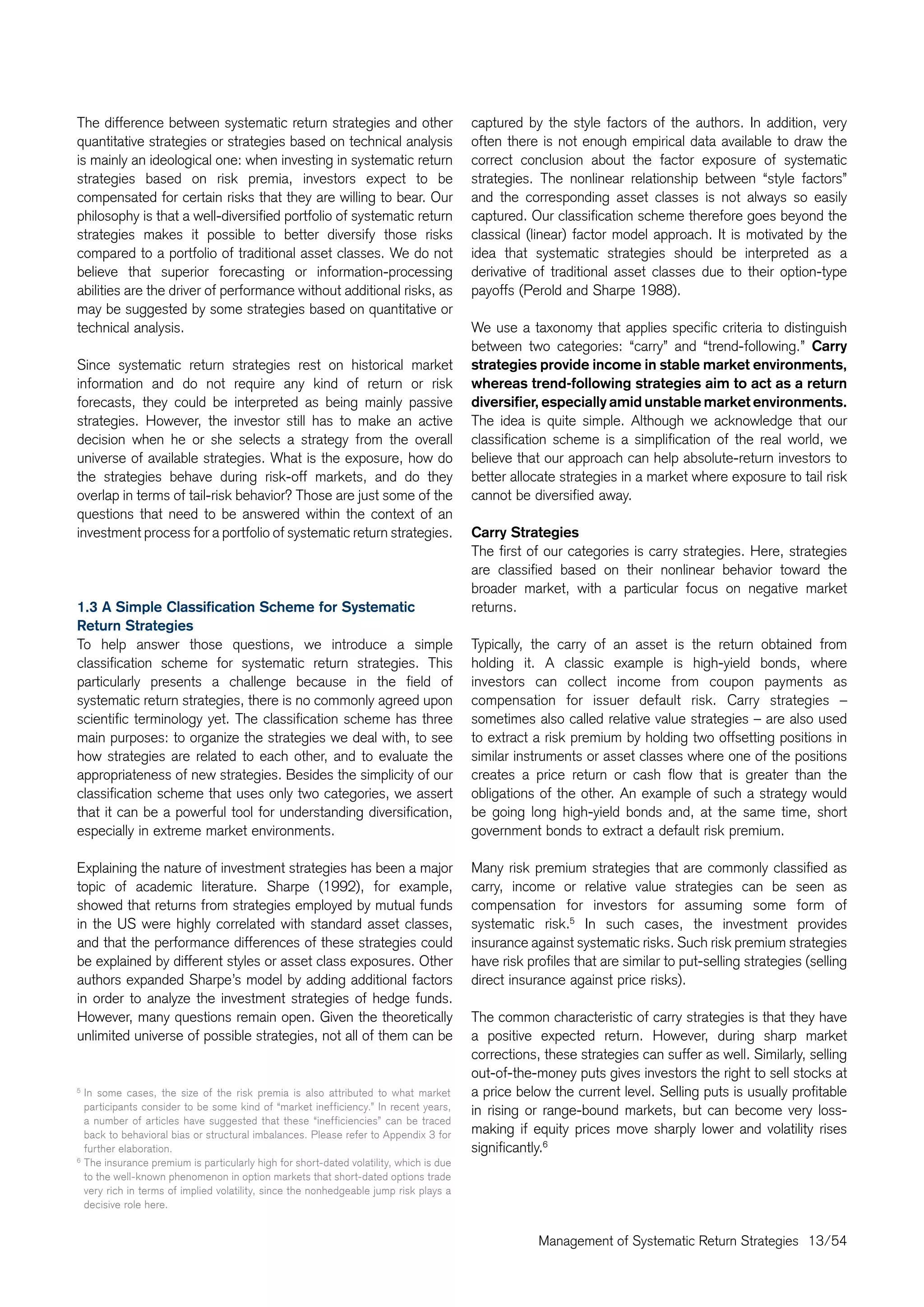 Systematic return-strategies-cs | PDF