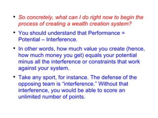 Systematic Wealth Chapter 2 | PPT