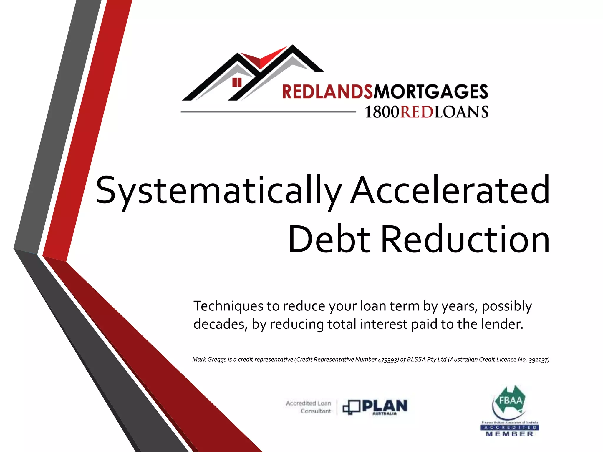 Systematically accelerated debt reduction | PPTX