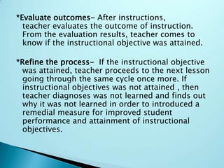 Systematic approach to Teaching | PPT