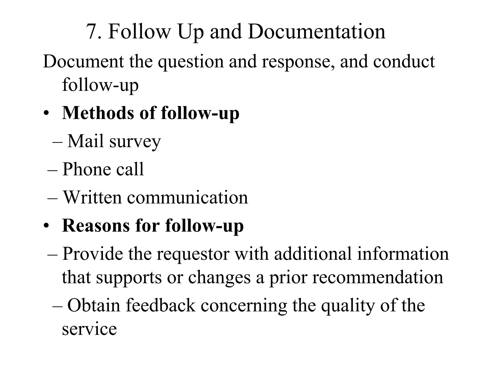 Systematic approach in answering DI queries request | PPT