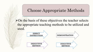 Systematic Approach to Teaching | PPTX
