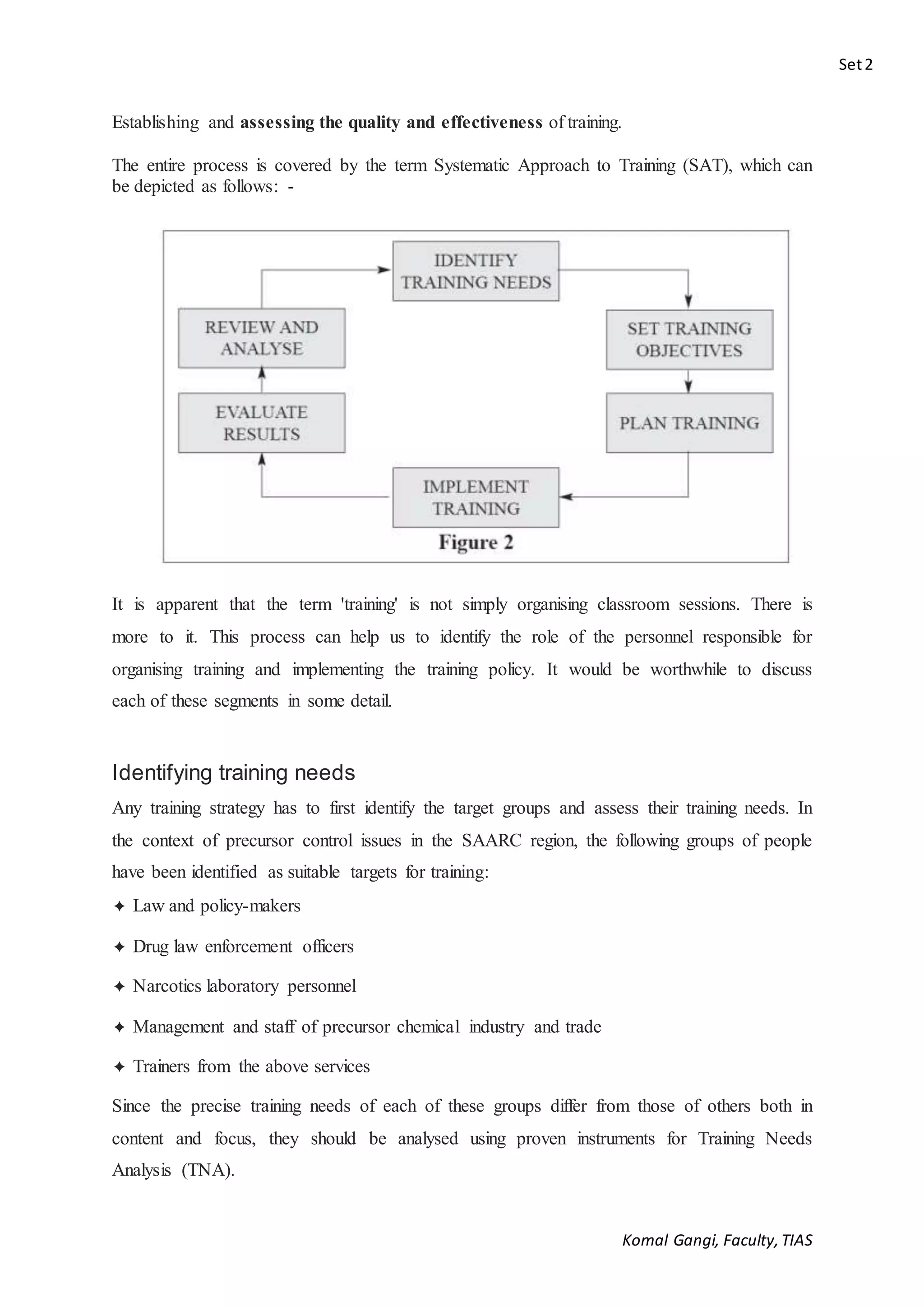 Systematic approach to training | DOCX