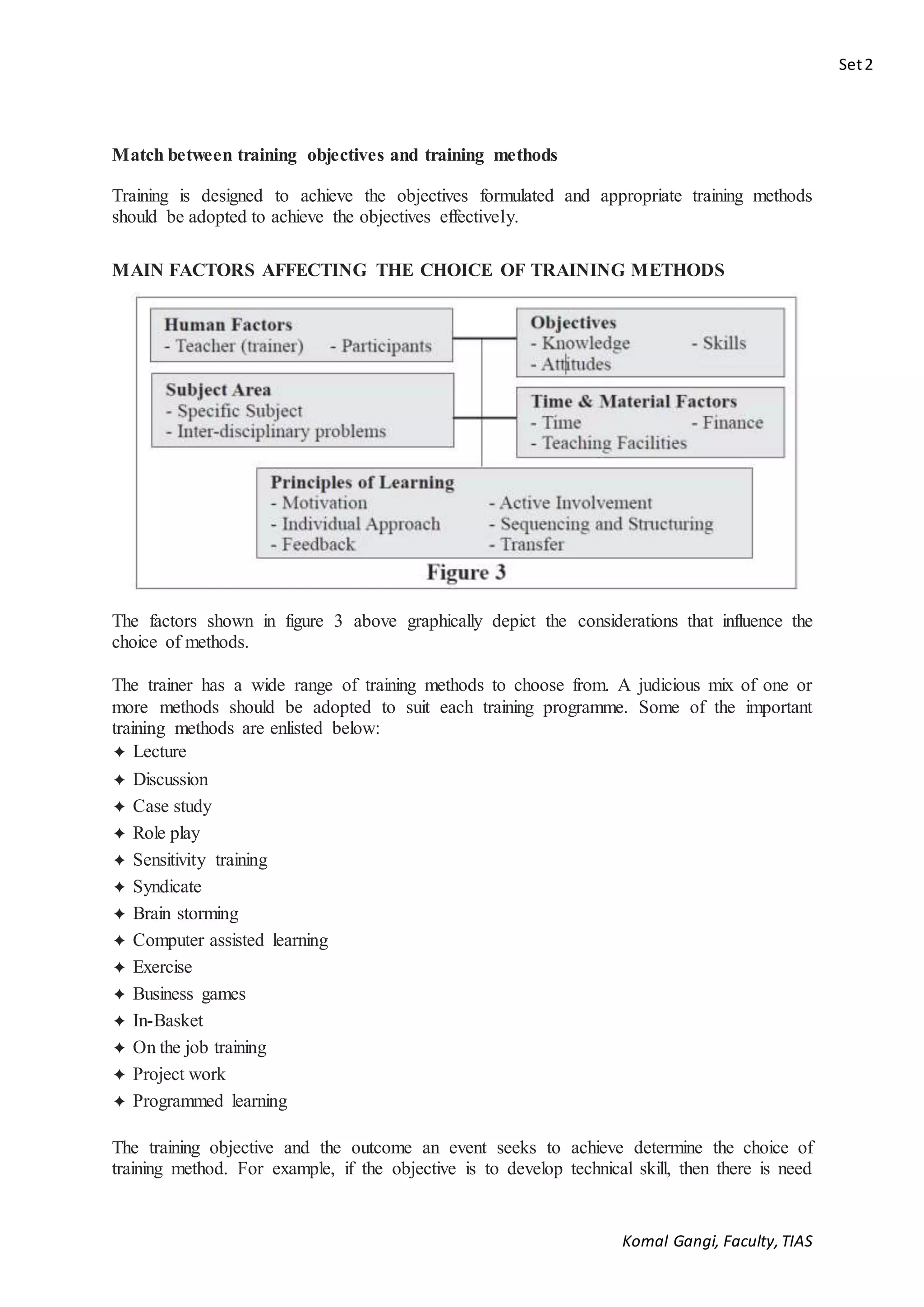 Systematic approach to training | DOCX