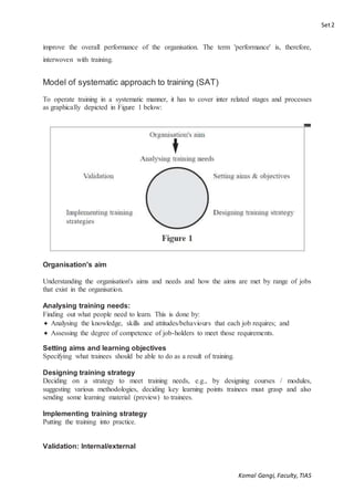 Systematic approach to training | DOCX
